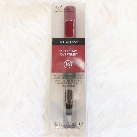 Revlon | Makeup | Revlon Colorstay Overtime Burgundy Red Lipstick ...